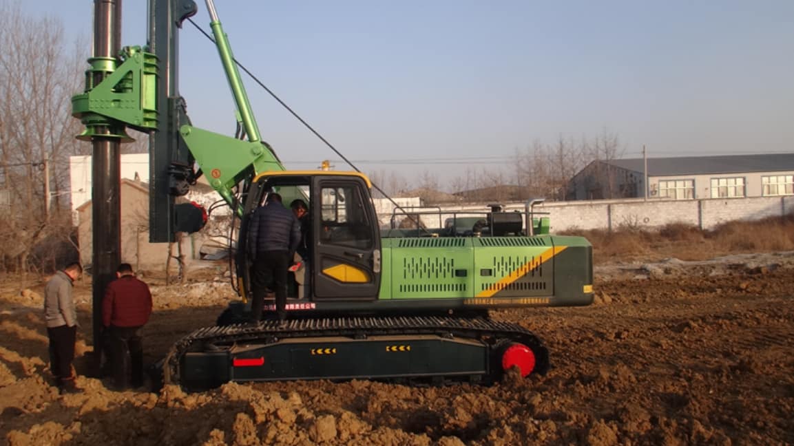 SR-835 Crawler Type Rotary Piling Rig 35m - Songte The leader of one ...