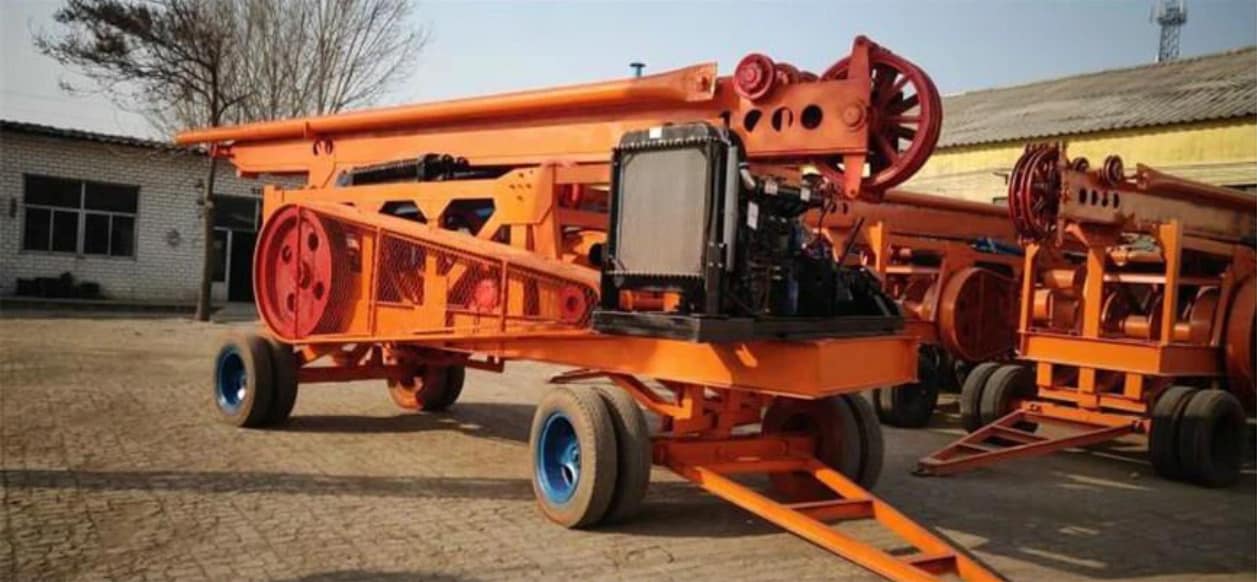 SP-8A Cable Percussion Drilling Rig For Large Boreholes 300m - Songte ...