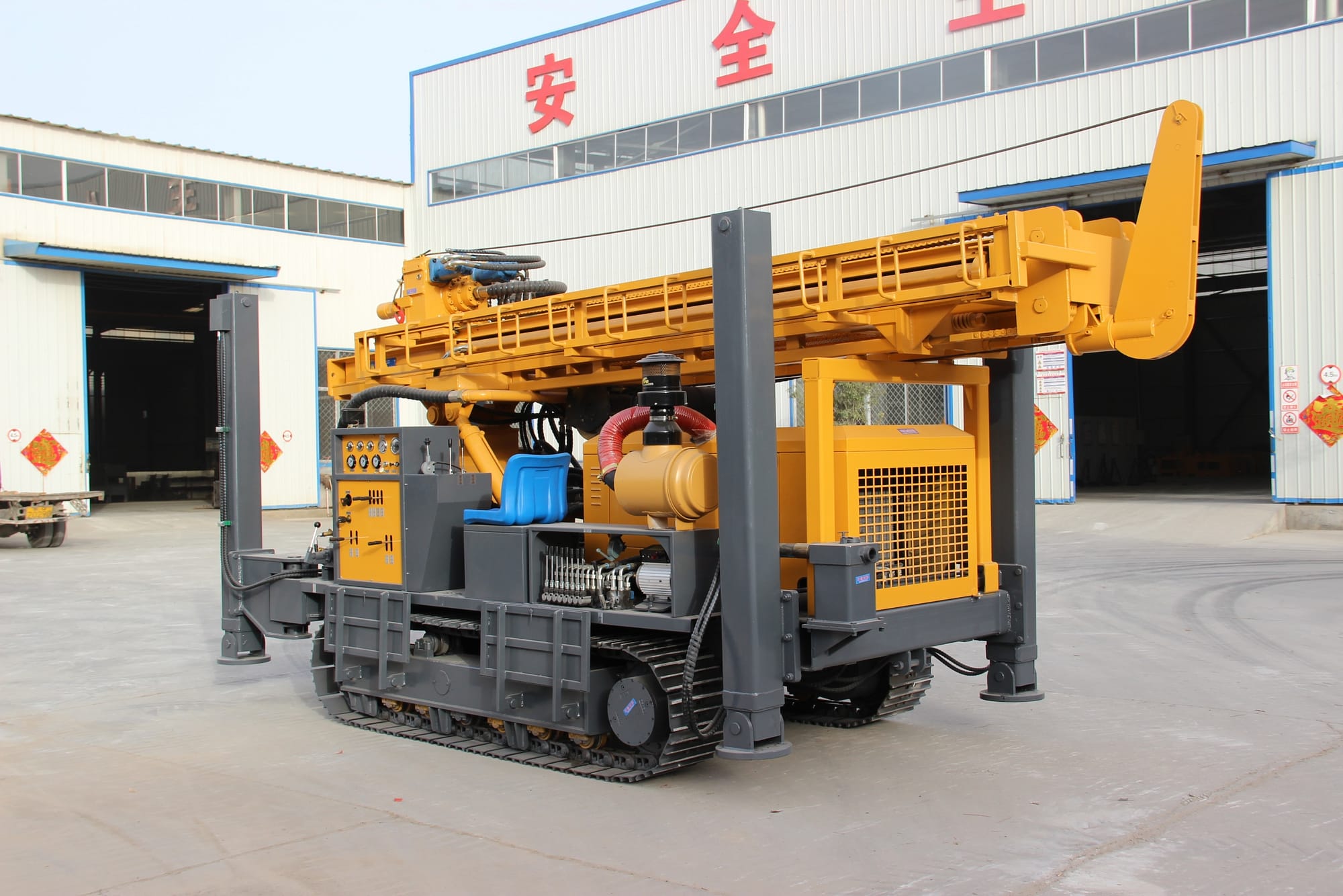 800m Crawler Type Deep Well Drilling Rig (SW-800C) - Songte The leader ...